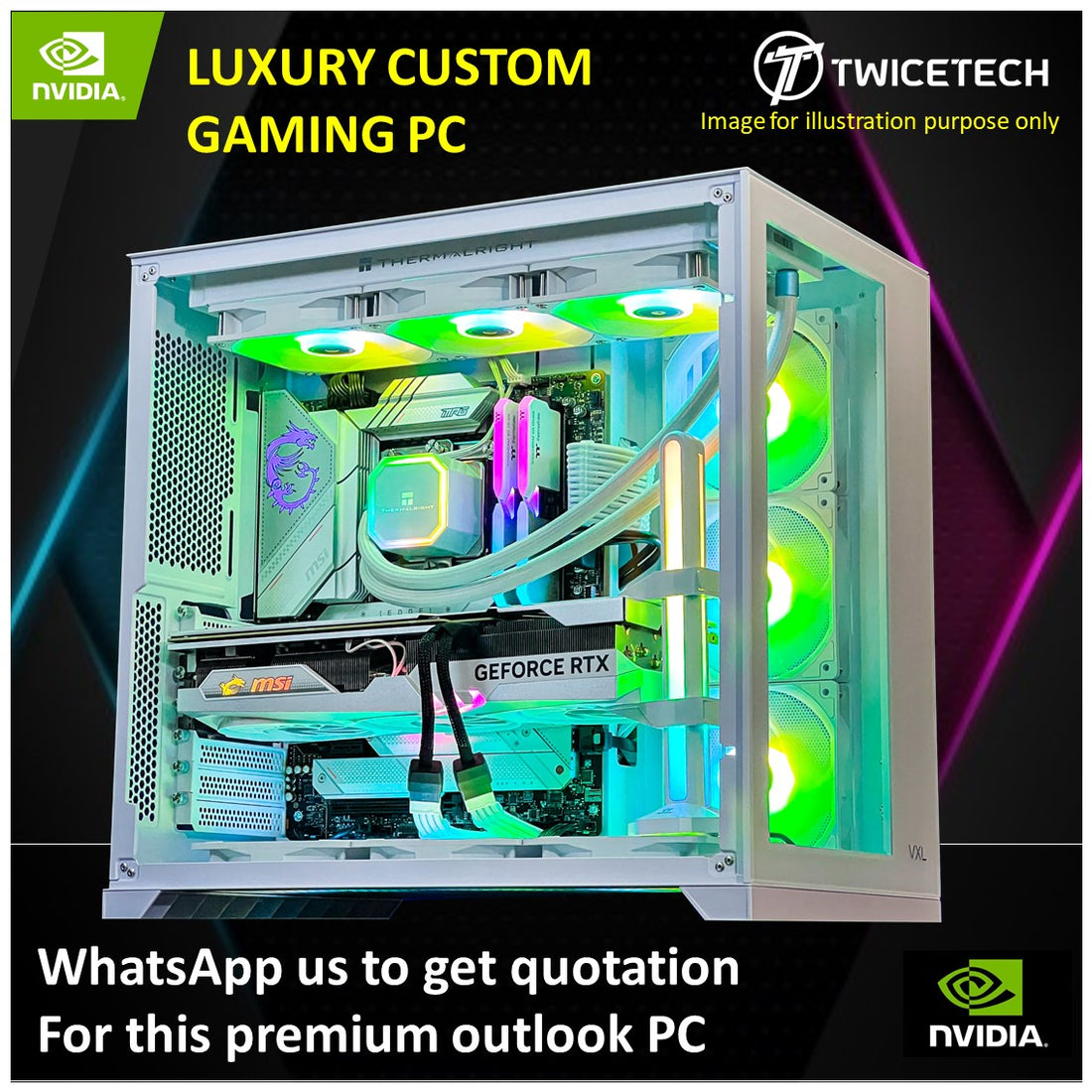 LUXURY GAMING PC CUSTOM BUILD
