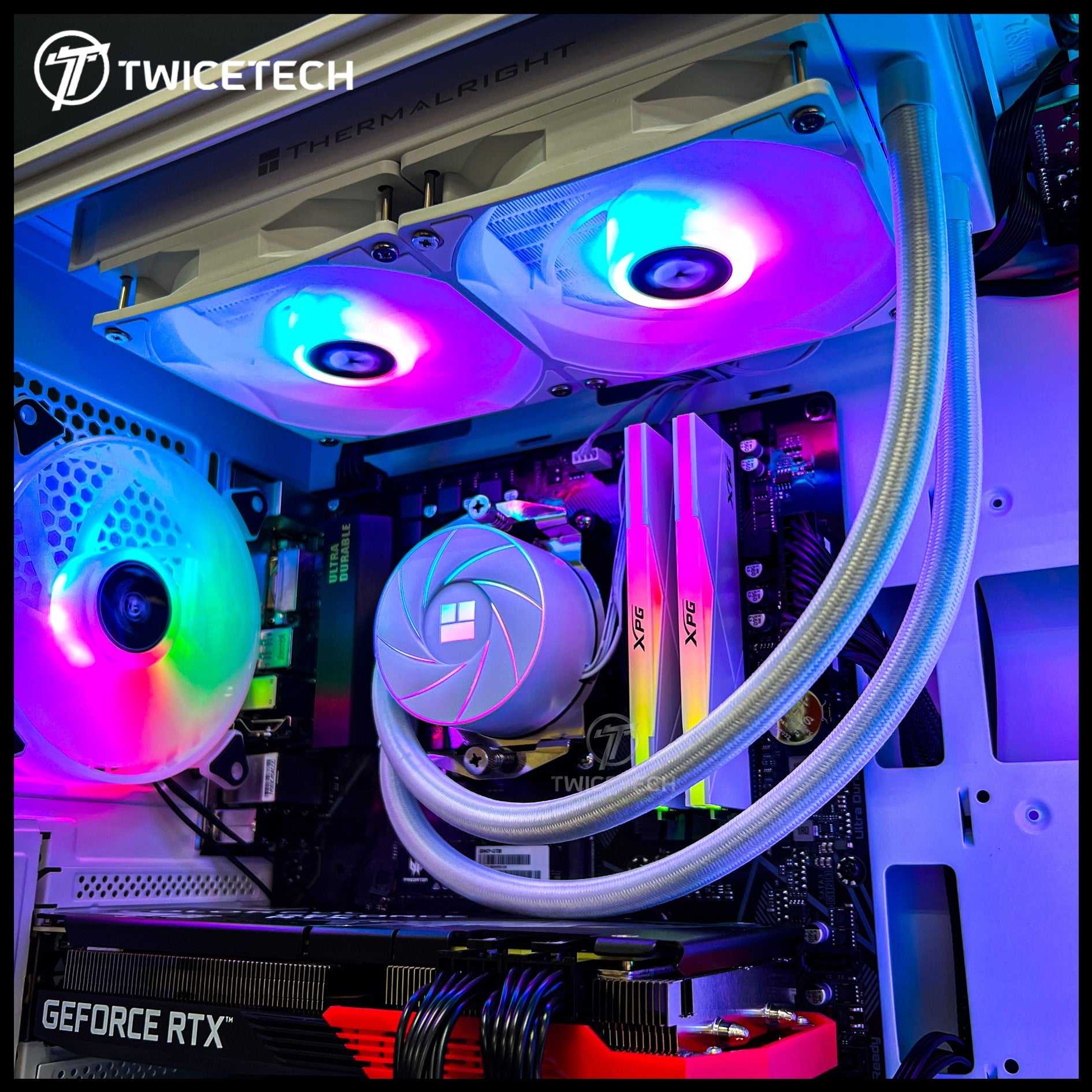 THERMALRIGHT AIO LIQUID COOLER 240MM BLACK / WHITE