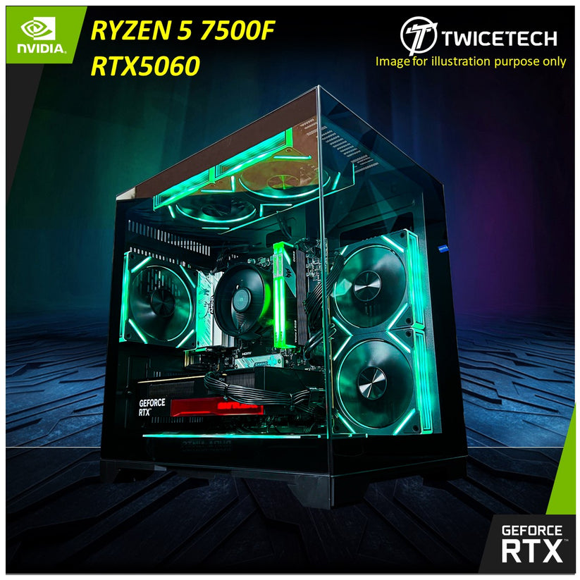 AMD RYZEN 5 7500F ( DDR5 ) + RTX 5060 8GB